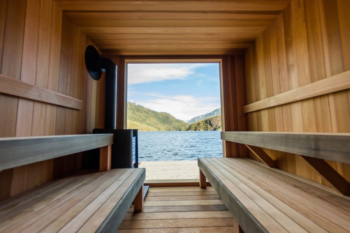 Tofino Resort & Marina: Floating Sauna – MEINE JUNGS Magazin